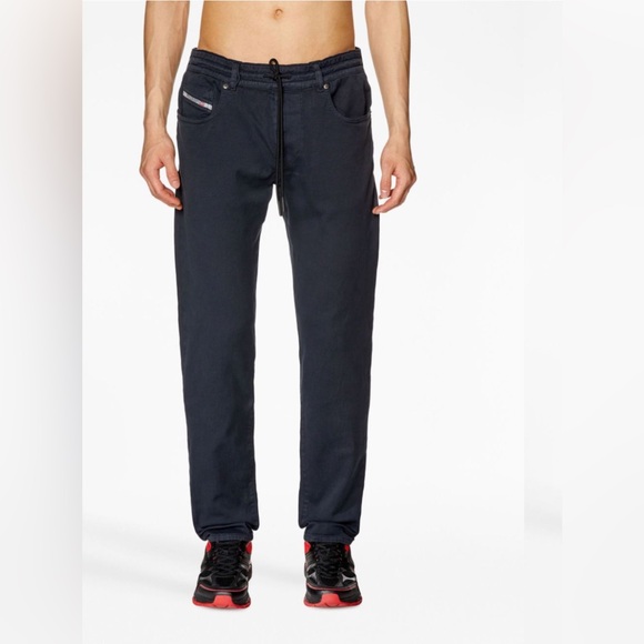 Diesel | Jeans | Diesel Dstrukt Lowrise Slimfit Joggjeans Blackdark ...